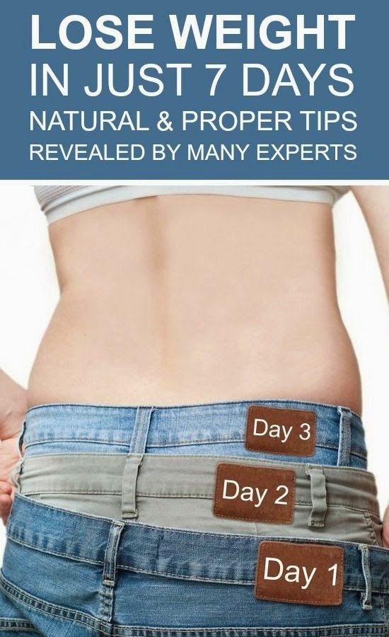 6 Very Simple Ways To Lose Weight in One Week - HEALTH AND DIY IDEAS