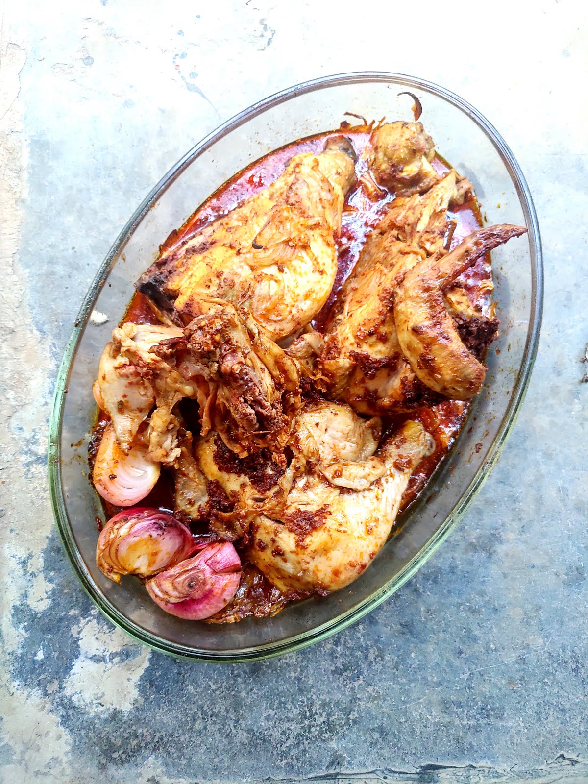 euphoRHEA: Oven Roasted Mangalore Chicken Ghee Roast