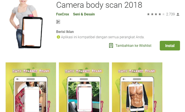3 Aplikasi Kamera Tembus Pandang Android - MeAplikasi