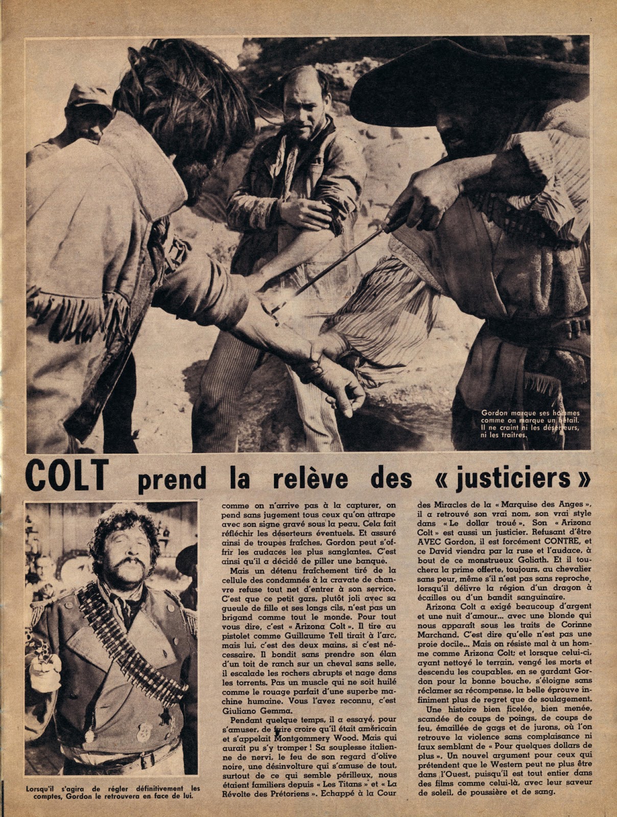 MON NOM EST PERSONNE: LES IMAGES DU WESTERN SPAGHETTI.: "ARIZONA COLT ...