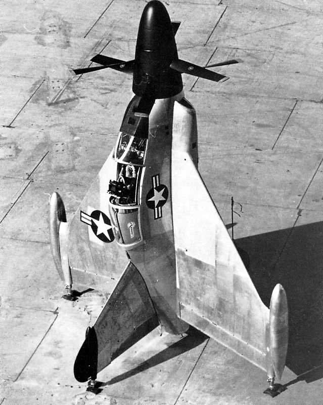 FDRA - Fuerza Aérea: Caza VTOL: Convair XFY-1 Pogo