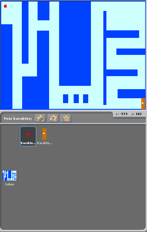 Scratch Dersleri | Oyunlar: DERS 10: Labirent Oyunu 1 - Scratch Dersleri