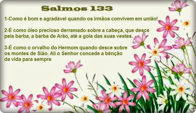 Palavra Eficaz : SALMO 133 Comentário Pr Heber Toth Armí