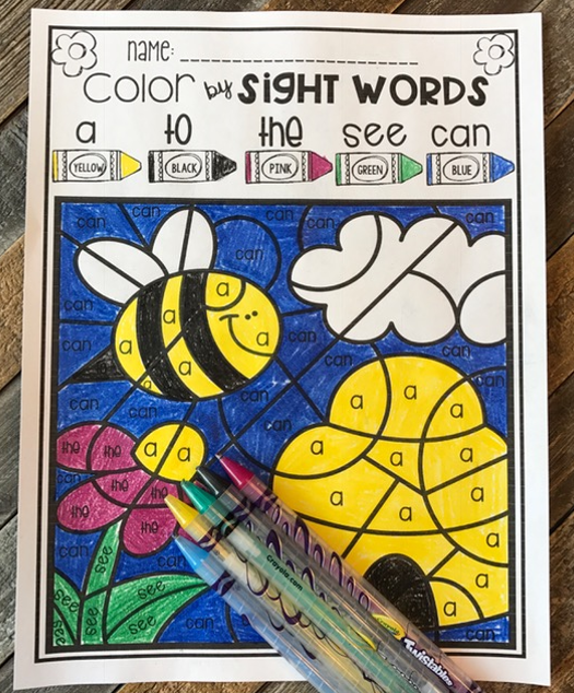 Spring Math and Literacy Printables for Pre-K and Kindergarten