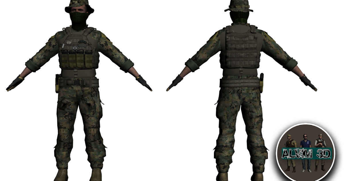 Equipe Tático PMBA: Skin Bope PMERJ V2 Farda Nova 2018