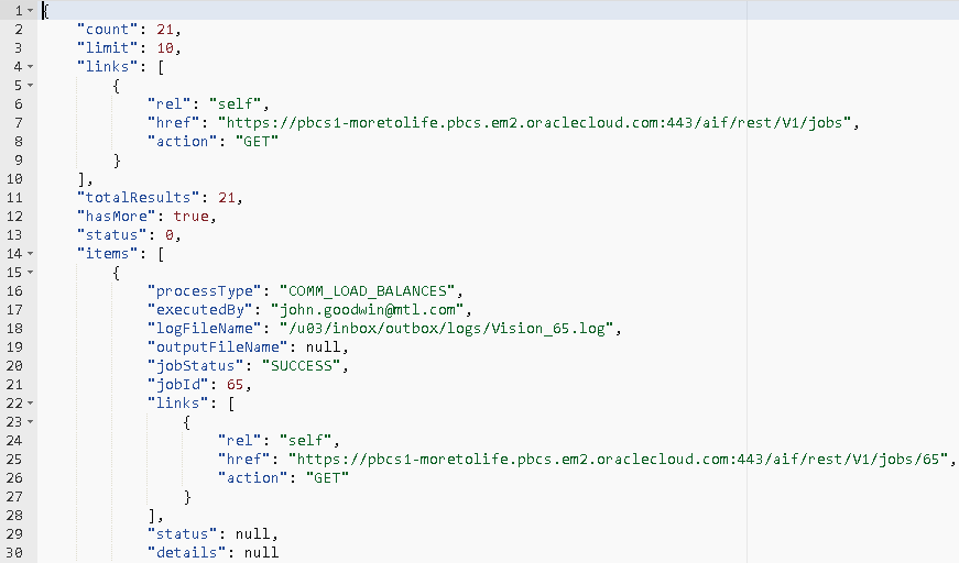 More to life...: FDMEE Web Services Part 2