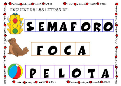 INFANTIL de GRACIA: NUEVO JUEGO DE LECTOESCRITURA