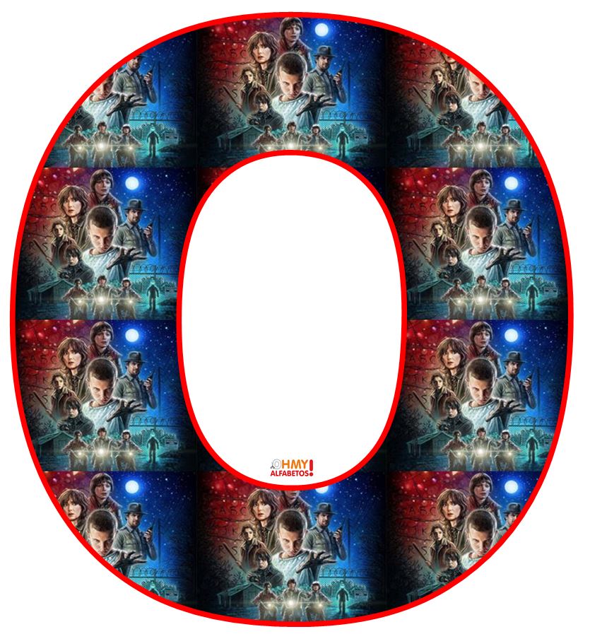 Alfabeto de la Película Stranger Things. - Oh my Alfabetos!