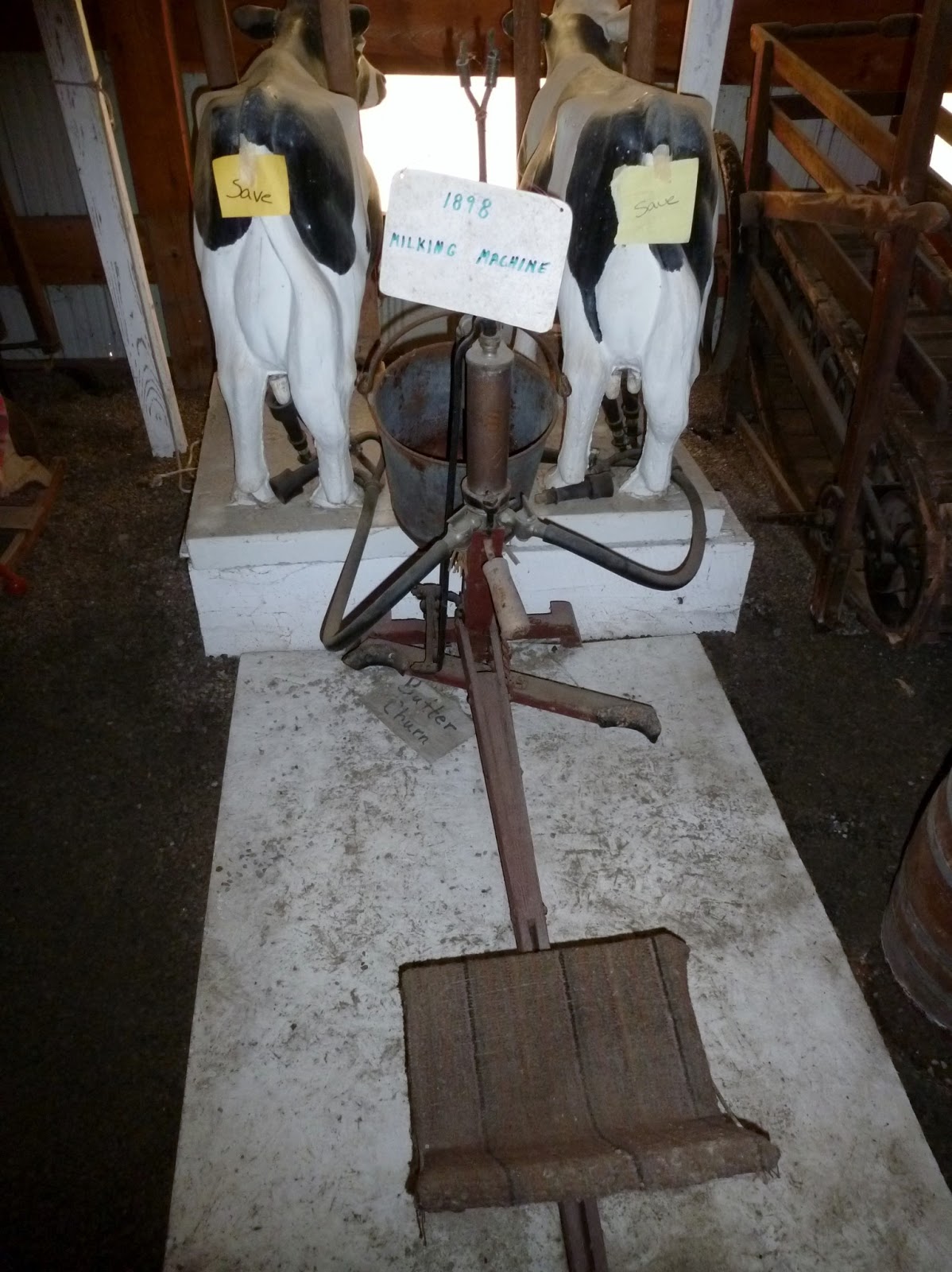 Gavett Gazette: Milking Machine