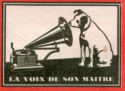 WANAFOTO: La Voix de son Maître - Pathé Marconi - Design des années 1950