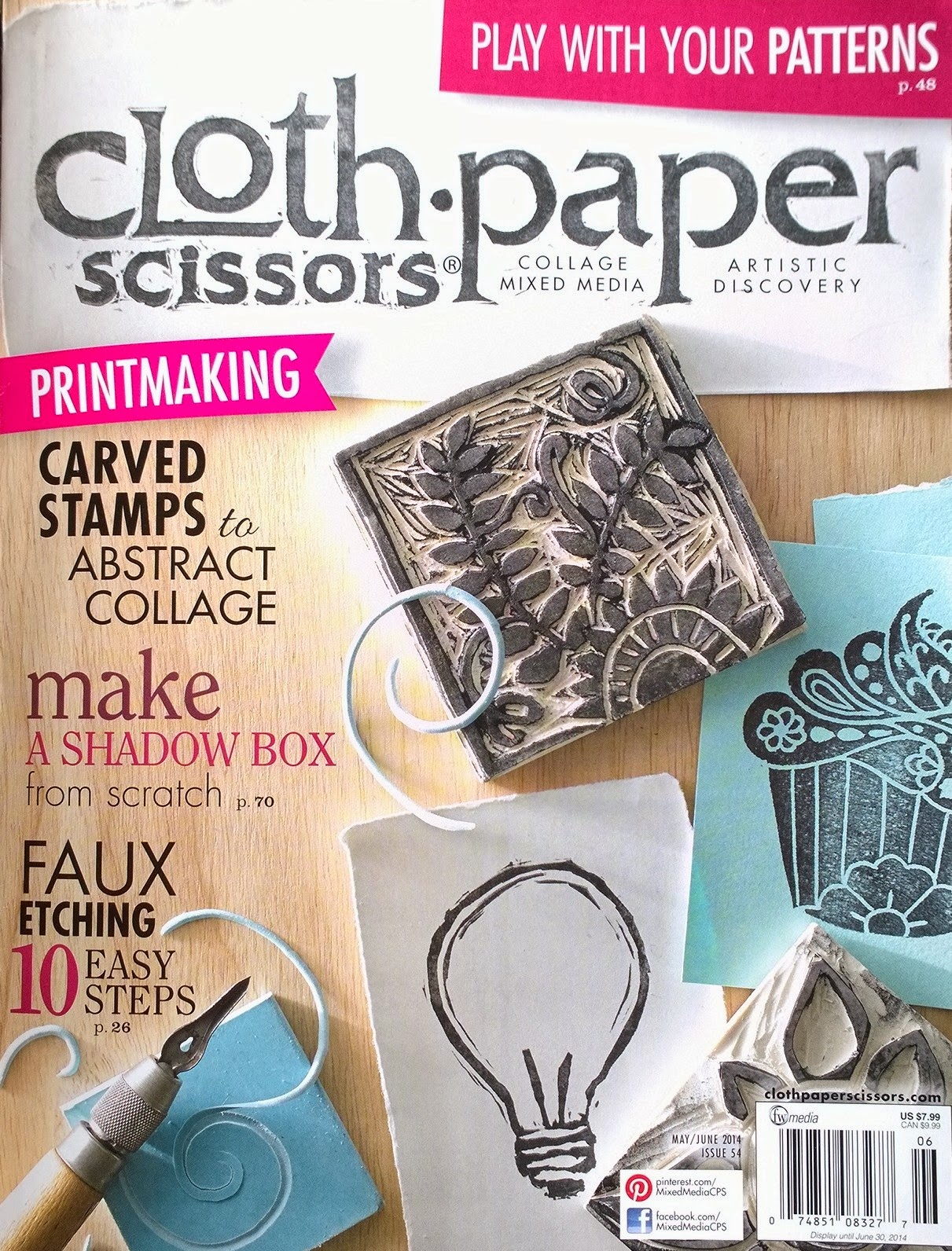 Gina Lee Kim: I'm Published in Cloth Paper Scissors!