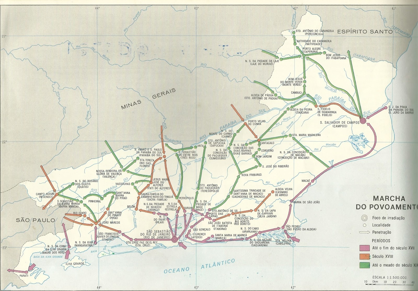 Linha Auxiliar: Atlas Histórico e Geográfico do RJ