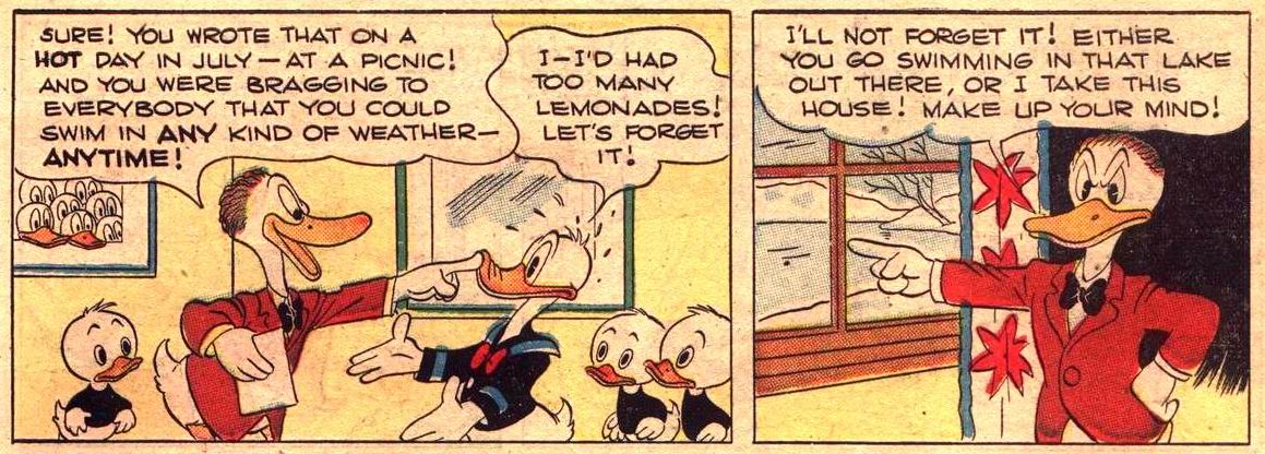 Duck Comics Revue: "Wintertime Wager"