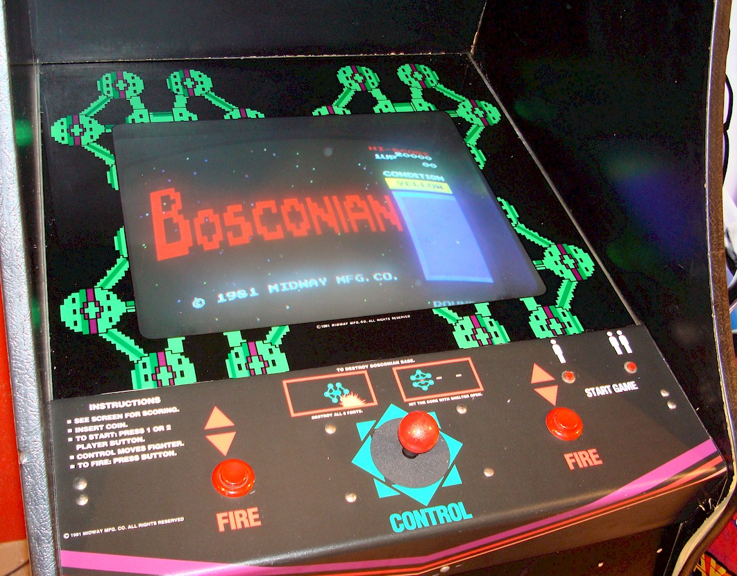 Old Magus' Pub: Análise 54: Bosconian [Arcade]