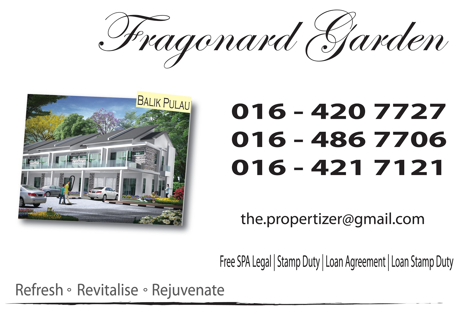 The Propertizer: Fragonard Garden: Online Brochure