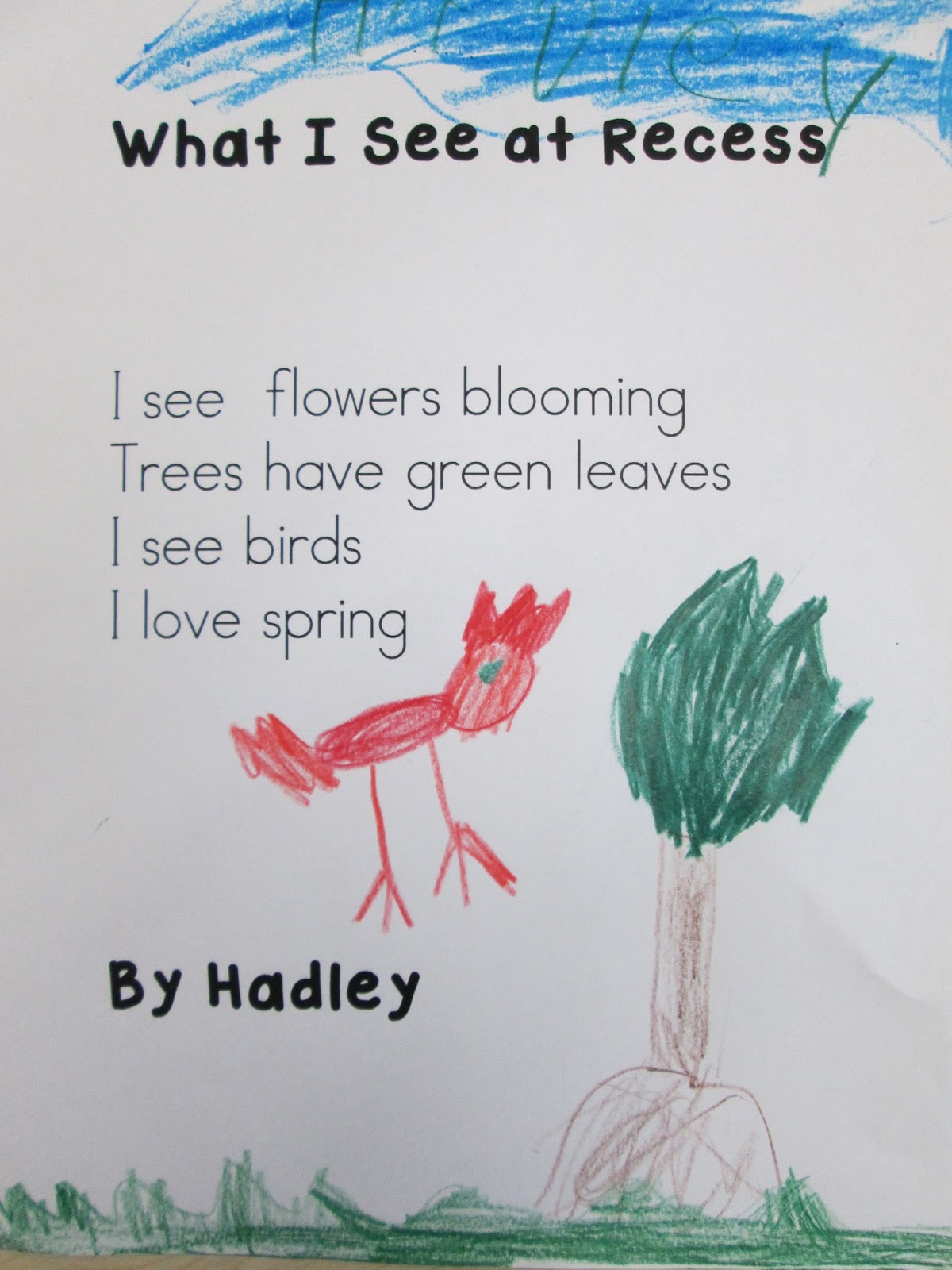 Joyful Learning In KC: Poetry Writing In Kindergarten