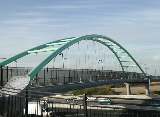 Bridge of the Week: Arch Bridges: I-80 Pedestrian Overcrossing