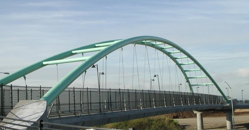 Bridge of the Week: Arch Bridges: I-80 Pedestrian Overcrossing