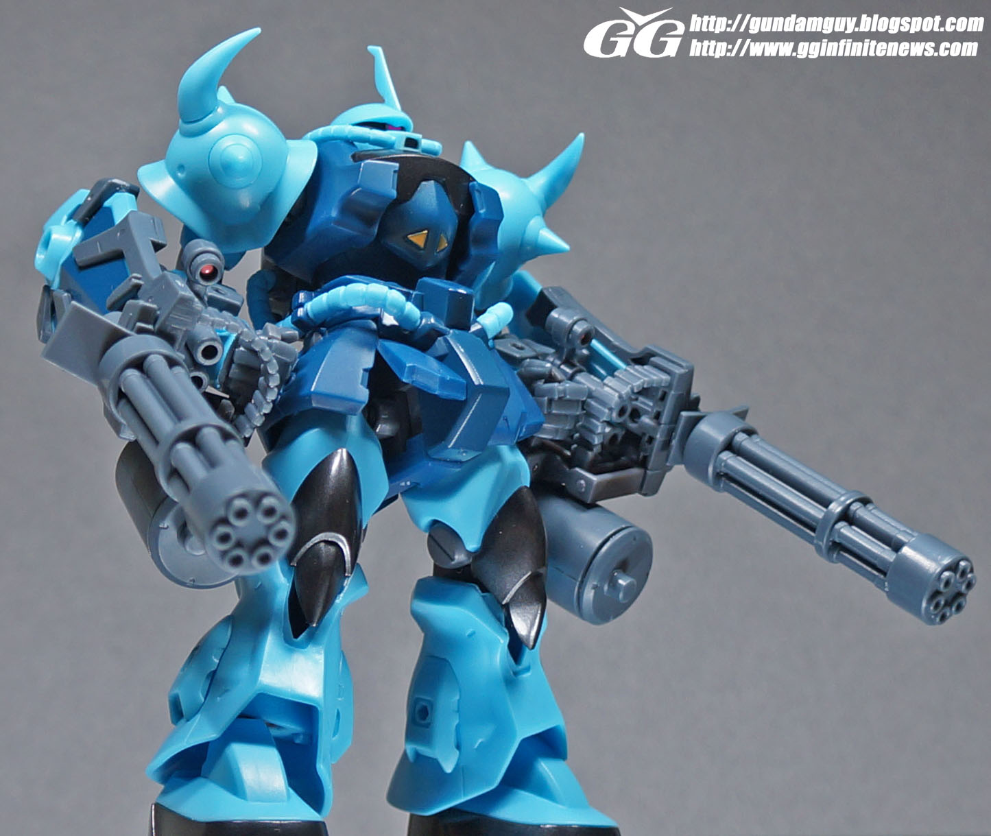GUNDAM GUY: Robot Damashii (Side MS) MS-07B-3 Gouf Custom - Review by ...