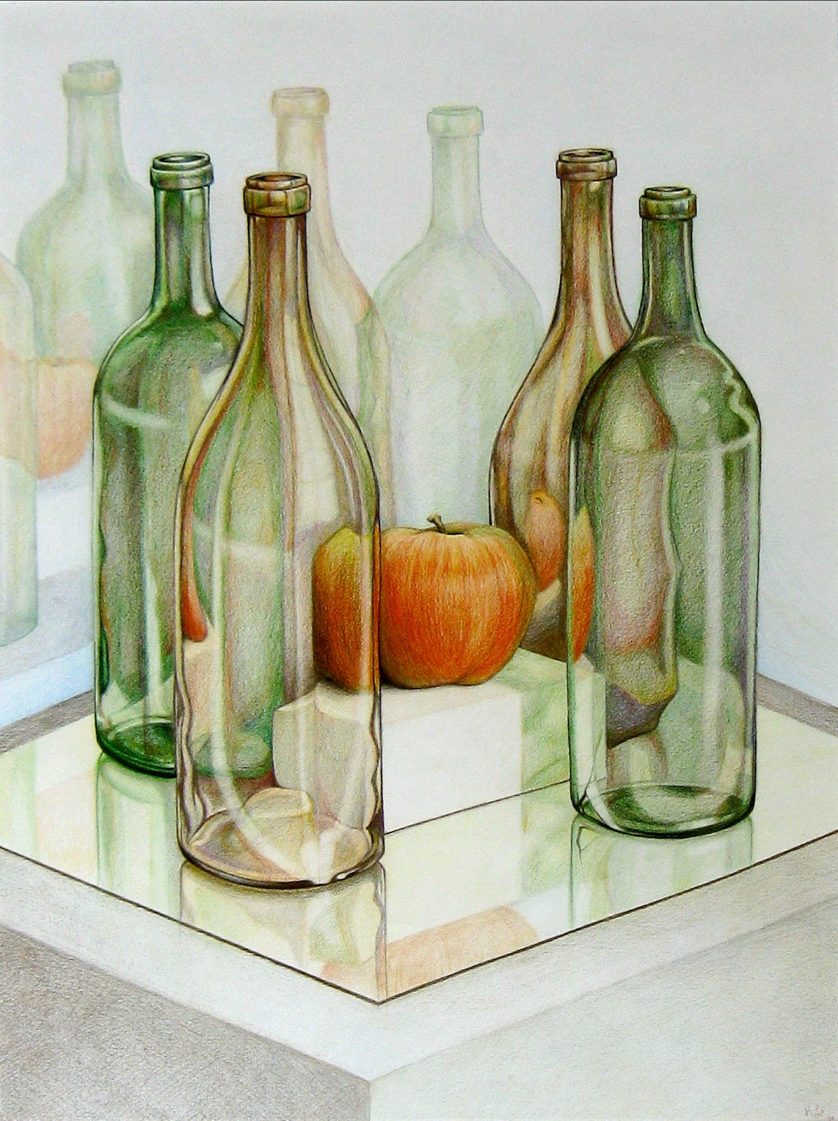 Window Reflection Drawing