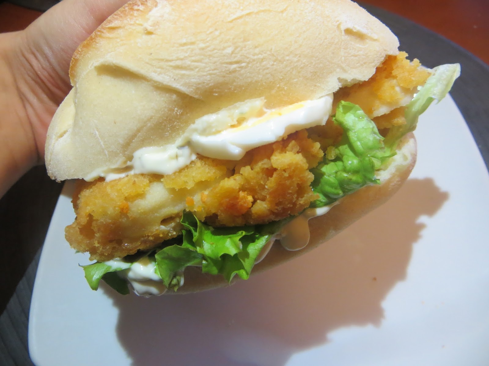 Su Delícia: Sandes de filetes de pescada panados com limão