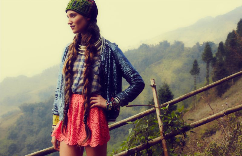 Free People takes to Vietnam for its March 2012 lookbook
