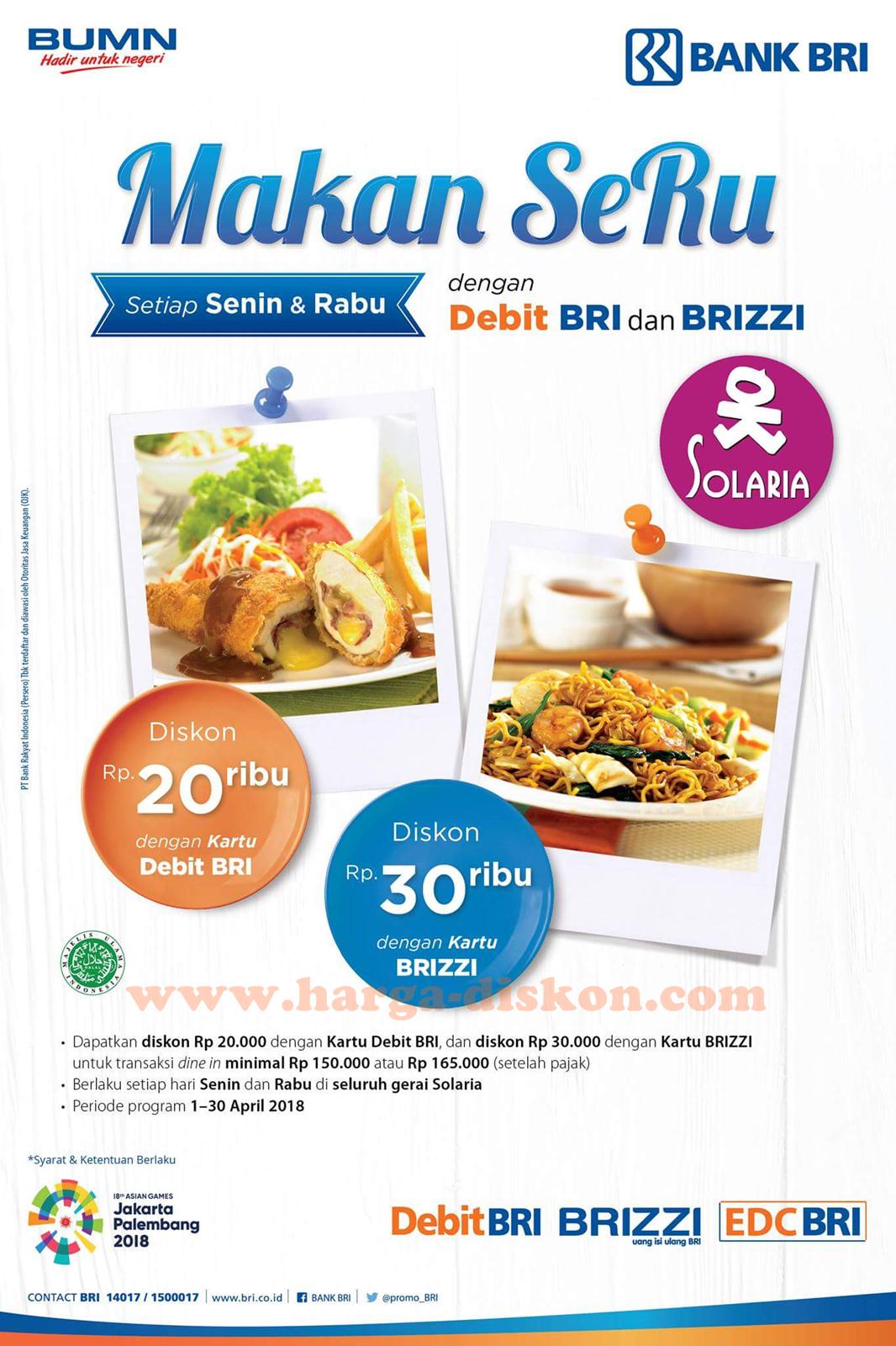 Promo SOLARIA Terbaru