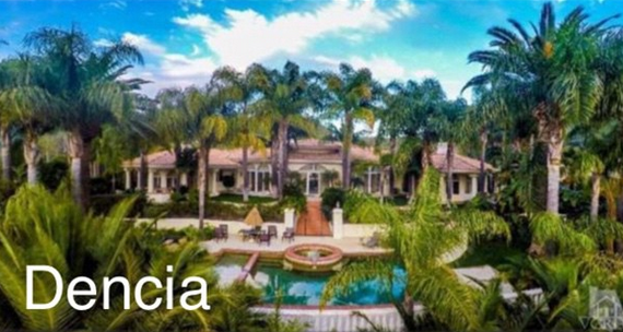 Dencia shows off her LA mansion (photo)