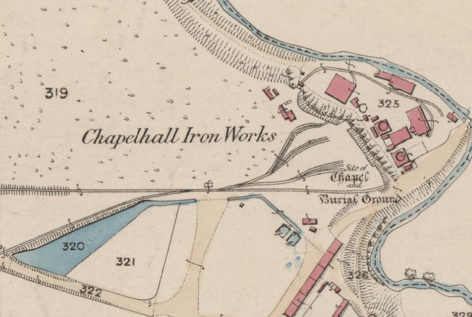 Last of the Westland Whigs: Scottish Iron Works 25 inch scale mapped 1858