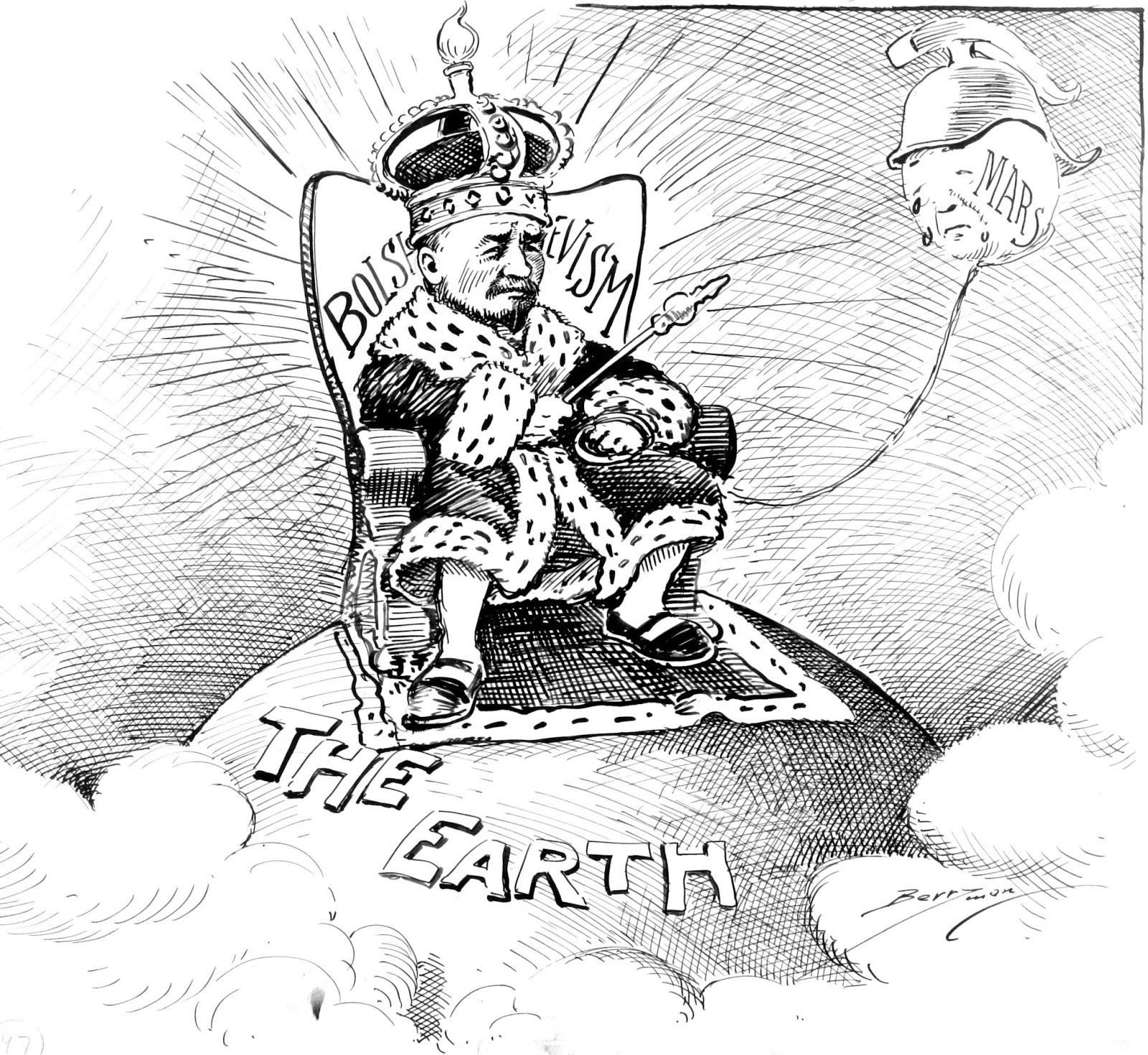 Blue Sky GIS: Maps in comics: The World According to Lenin (guest post)