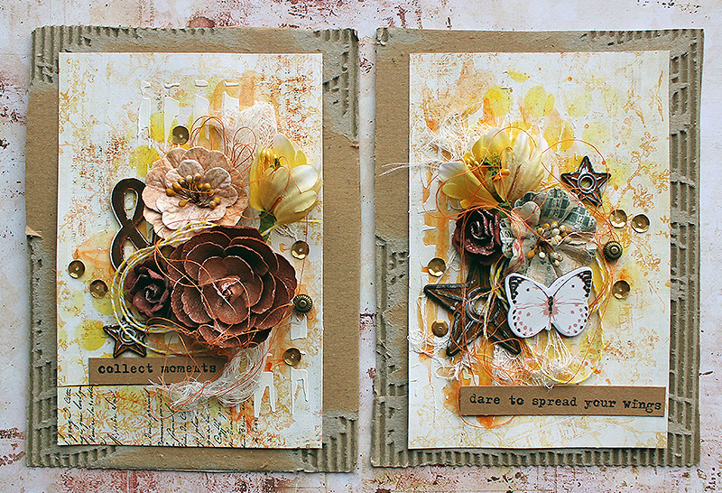 Riikka Kovasin - Paperiliitin: Gesso cards - Prima Marketing