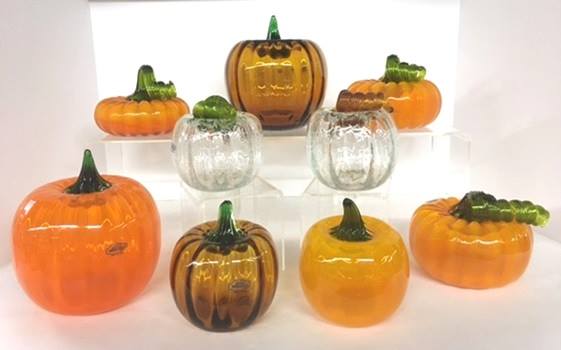 Heart of Glass - Blenko Glass: Heart of Glass. Milton Pumpkin Festival 2018