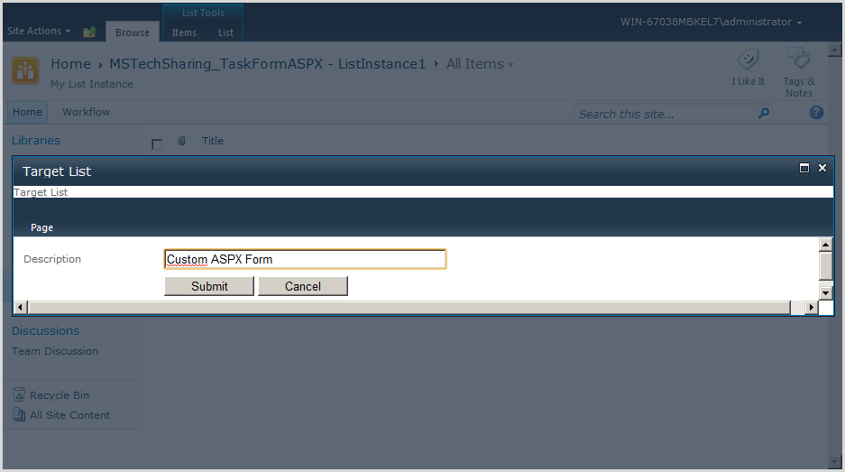 Sharepoint Team: CREATE WORKFLOW WITH CUSTOM TASK FORM (ASPX PAGE) IN SHAREPOINT 2010
