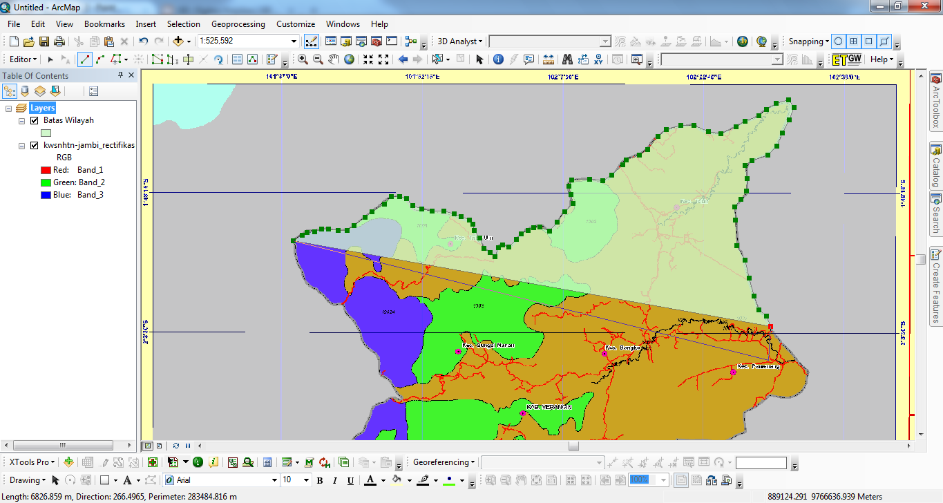 GIS : Digitasi Polygon | GIS dan Remote Sensing