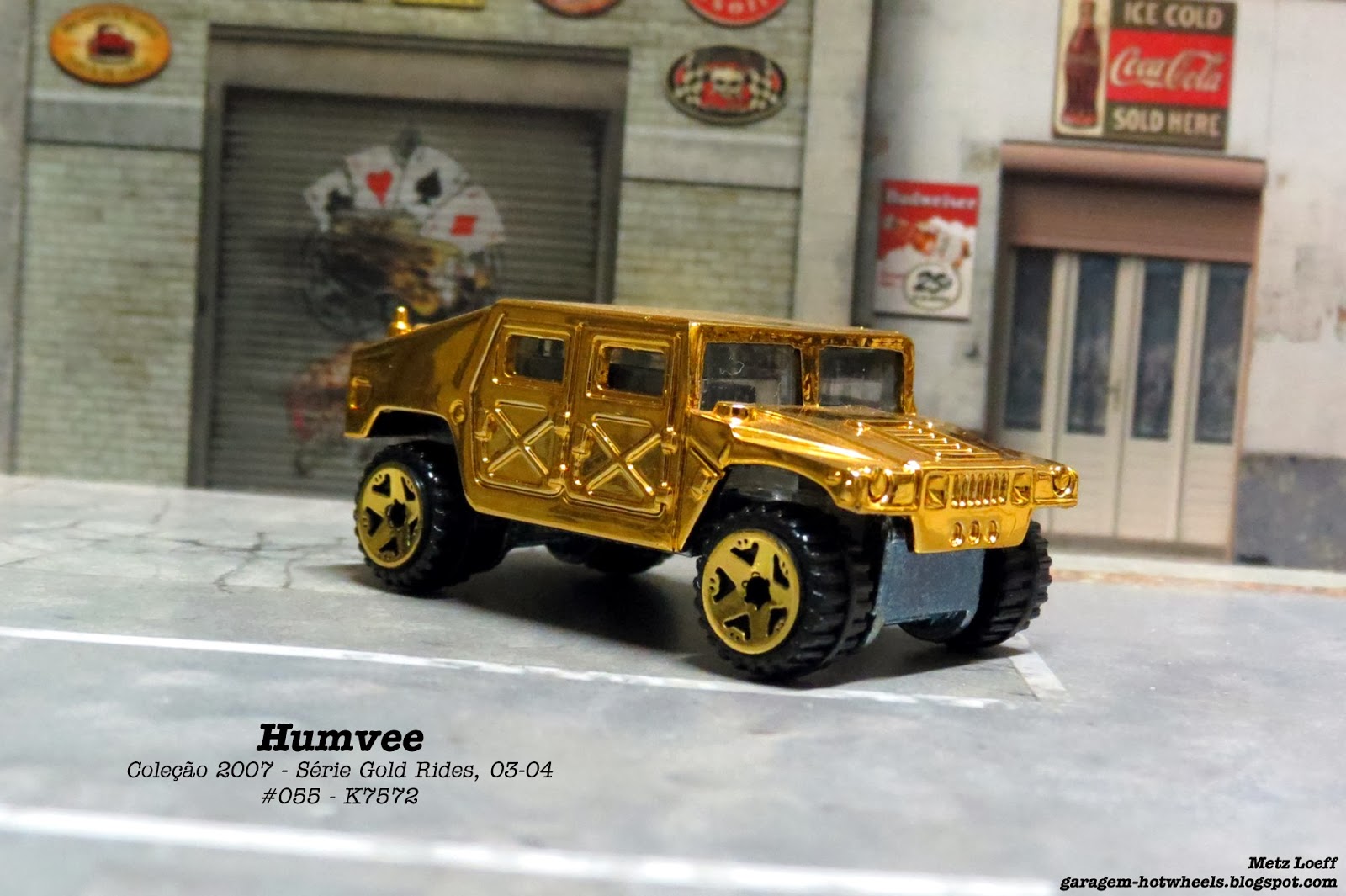 Garagem Hot Wheels: Humvee