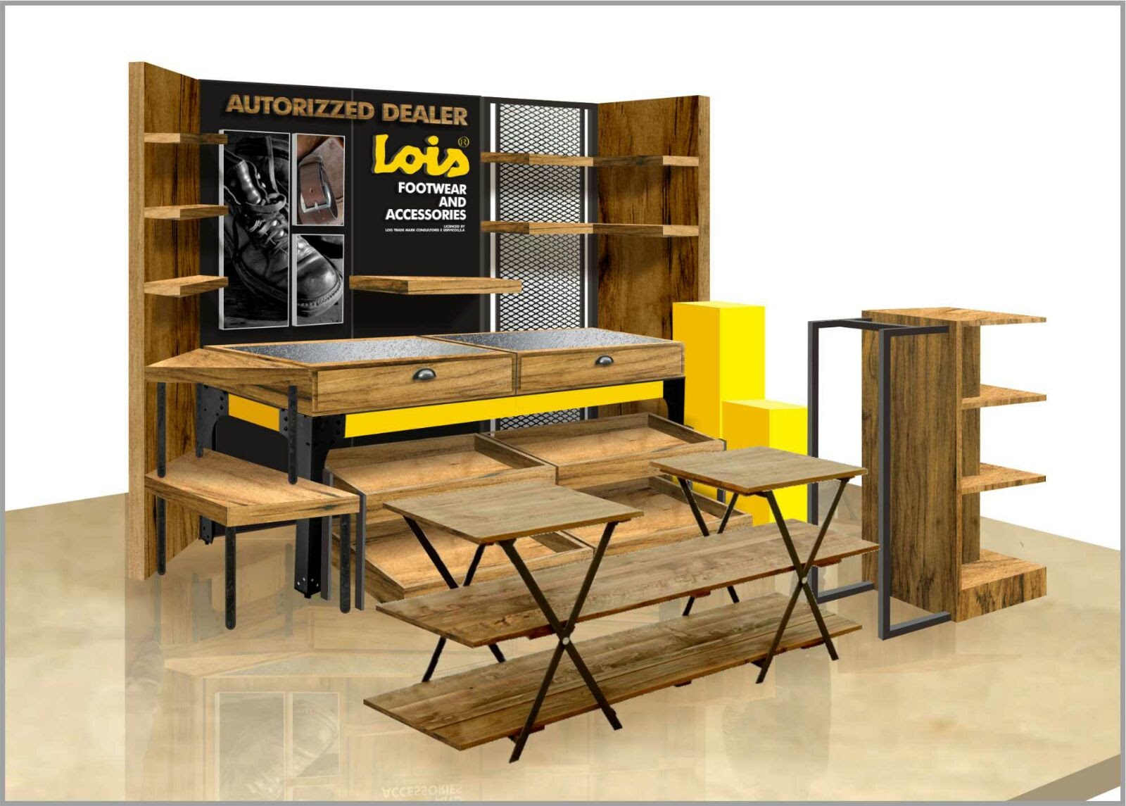 PARTISI /STAND PAMERAN | Dzahra Furniture