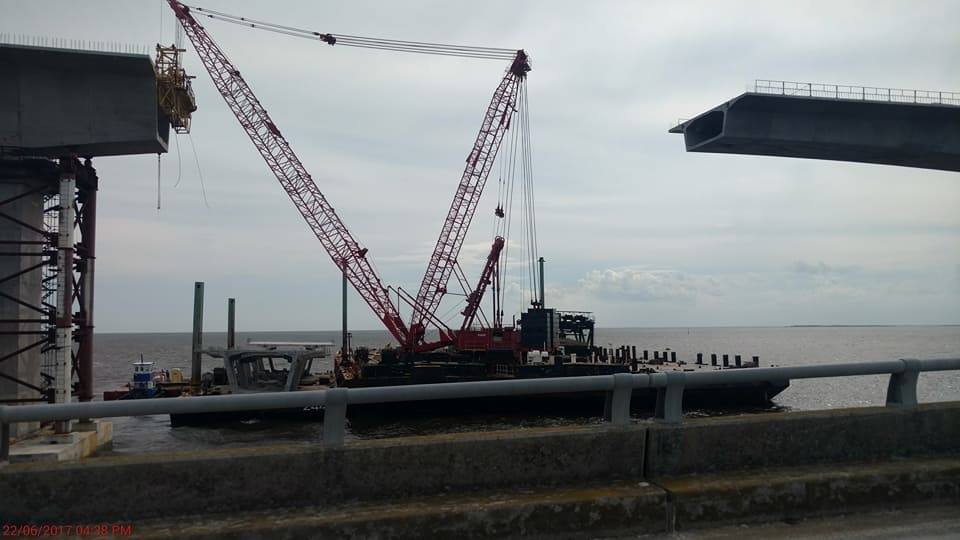 Industrial History: $246m Marc Basnight Bridge replaces Bonner Bridge ...