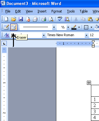 Erase Table In Microsoft Word 2003 ~ Microsoft Office Support