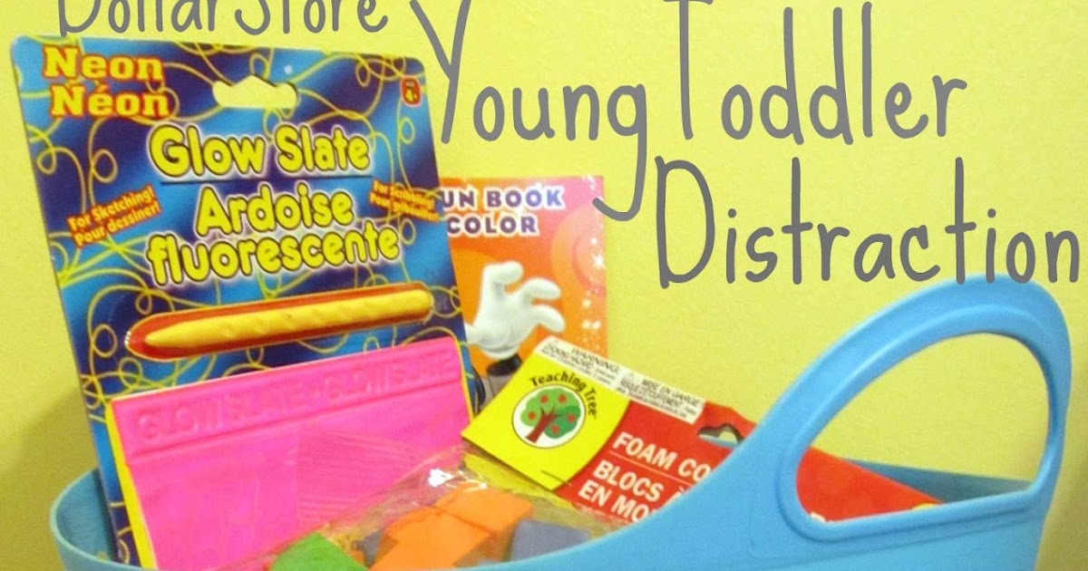 Wayward Girls' Crafts: Young Toddler Distraction- from the Dollar Store