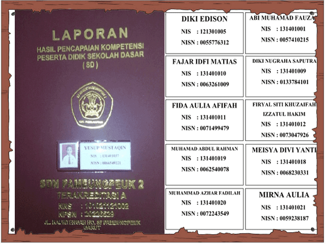 Aplikasi Label Nama Dan NISN Untuk Sampul Raport Kurikulum 2013 Versi ...
