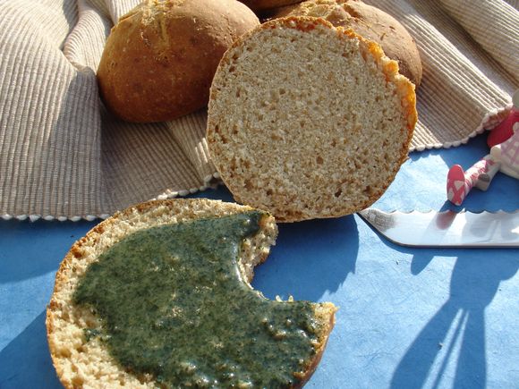 Sécotine fait sa maligne: Petits pains à la ricotta