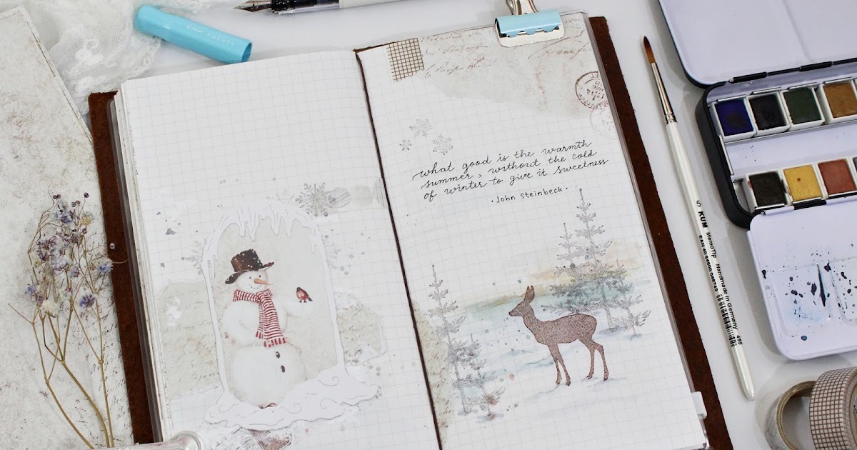 Winter Wonderland journaling | Craft Heaven shop inspiration - Magnolia ...