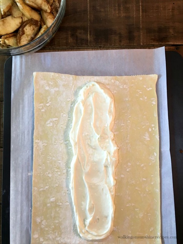 Recipe Apple Caramel Puff Pastry Braid With Cream Cheese Filling Walking On Sunshine