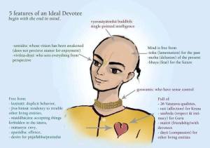 The Tilak - Tilaka sacred symbol on forehead or between eyebrows