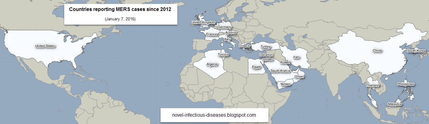 NOVEL INFECTIOUS DISEASES: The Geography of MERS