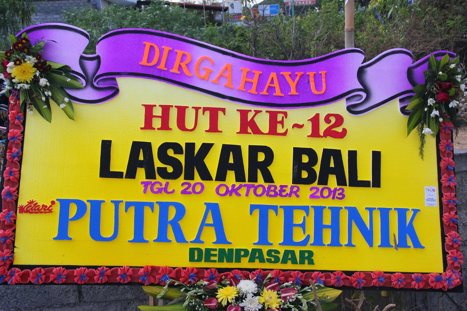 KORLAP LEGIAN: FOTO HUT LASKAR BALI KE 12
