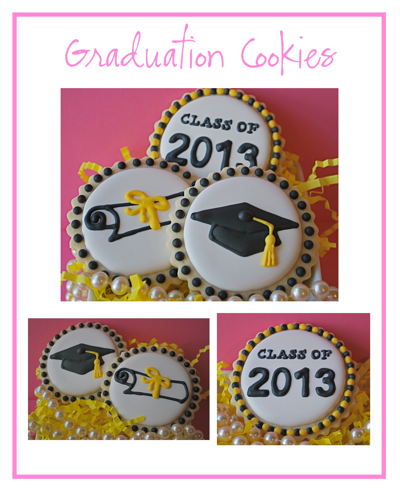 Sweet Goosie Girl: Graduation Cookies