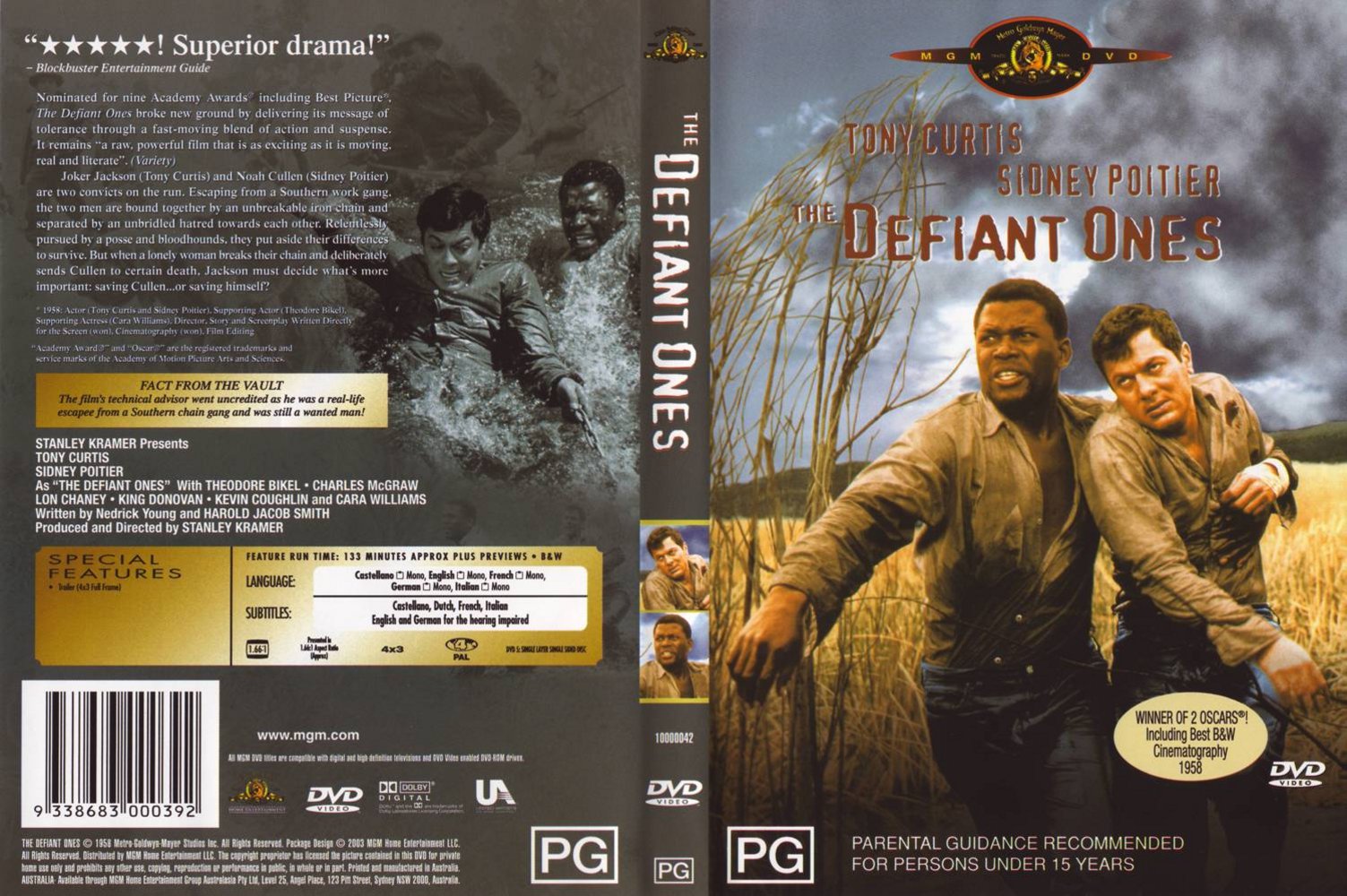 CULTFOREVER: THE DEFIANT ONES DRAMA 1958