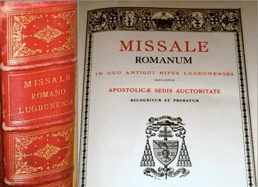 New Liturgical Movement: A Lyonese Liturgical Feature Spotted at the ...