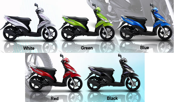 all about with yamaha 2012: sensasi matik mio J FI